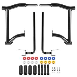 HOGWORKZ® Double Barrel Performance Saddlebag Guards for Harley ...