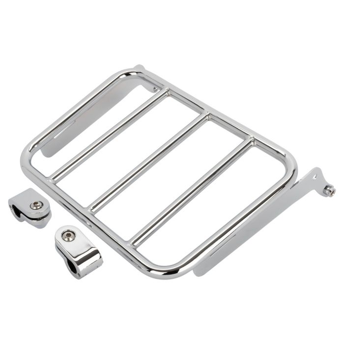 chrome car boot rack