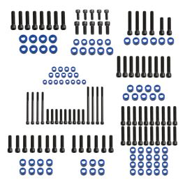 Blue Engine Bolt Kit for M8 Harley® Touring & Softail from HOGWORKZ®