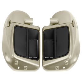 Silver Fortune Rushmore Style Lower Vented Fairings for Harley® Touring ...