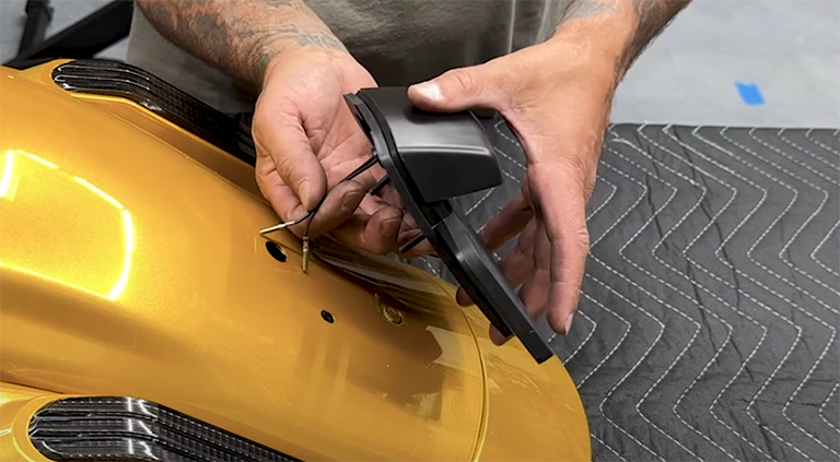 Harley CVO Stretched Rear Fender Installation from HOGWORKZ